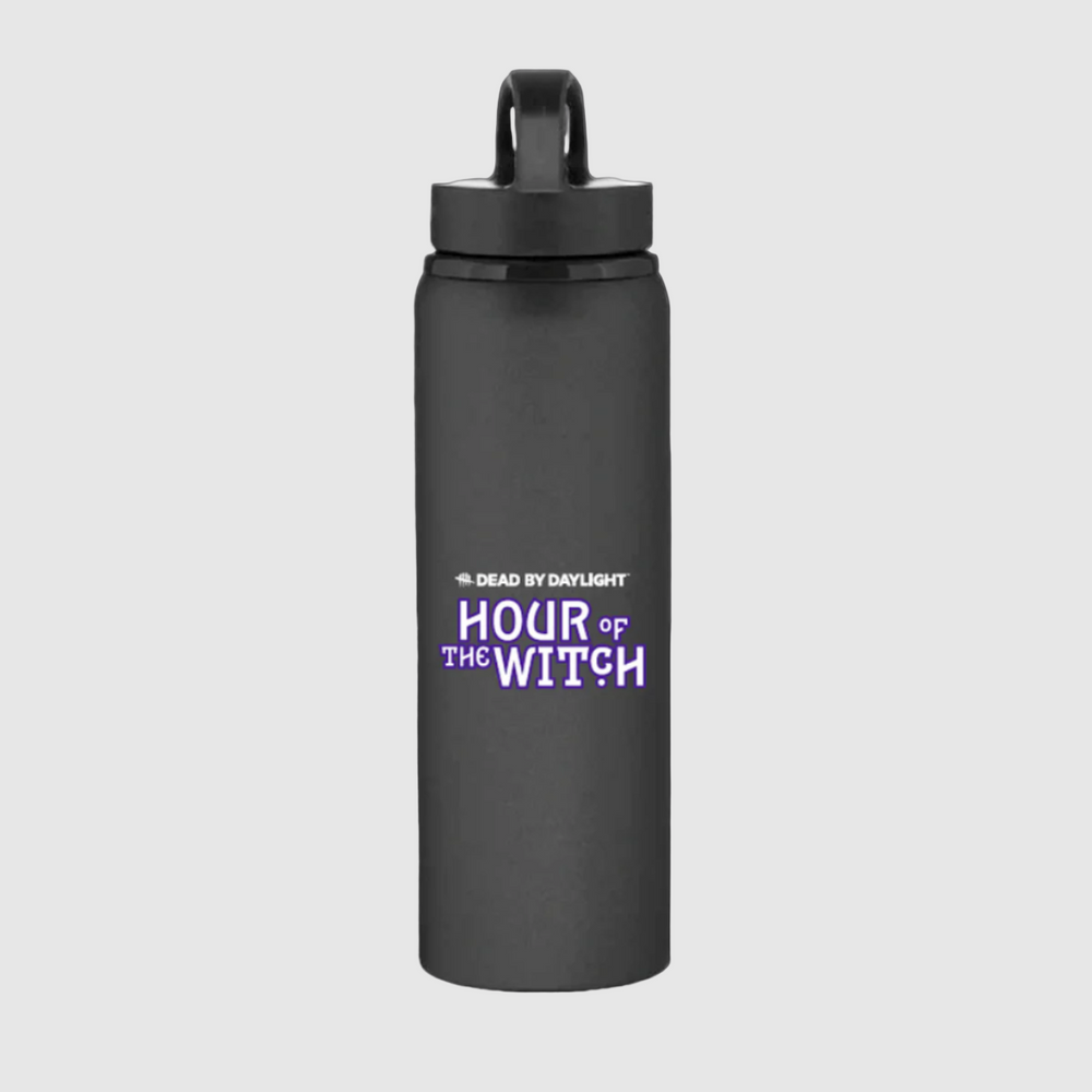 Hour of the Witch Water Bottle 28 oz Black