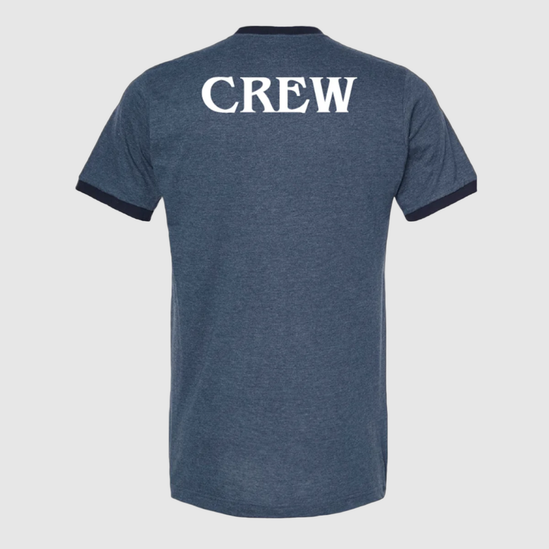 Murder Mill Jersey Ringer T-Shirt Heather Denim Navy