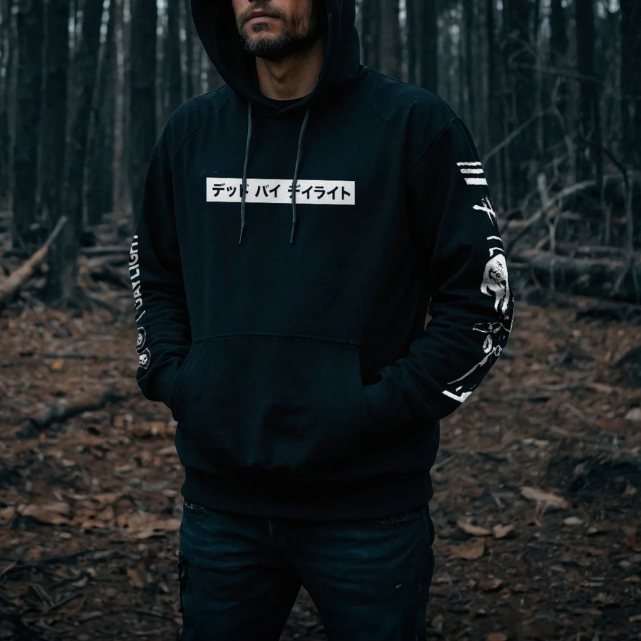 Retro VHS Sadako Hoodie Black