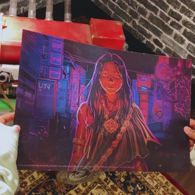 Sinister Grace Lenticular Poster | Dead by Daylight official Wall art