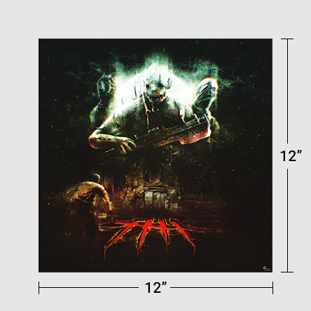 Dead By Daylight Record Cover Poster | Dead By Daylight Poster