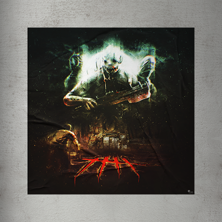 Dead By Daylight Record Cover Poster | Dead By Daylight Poster